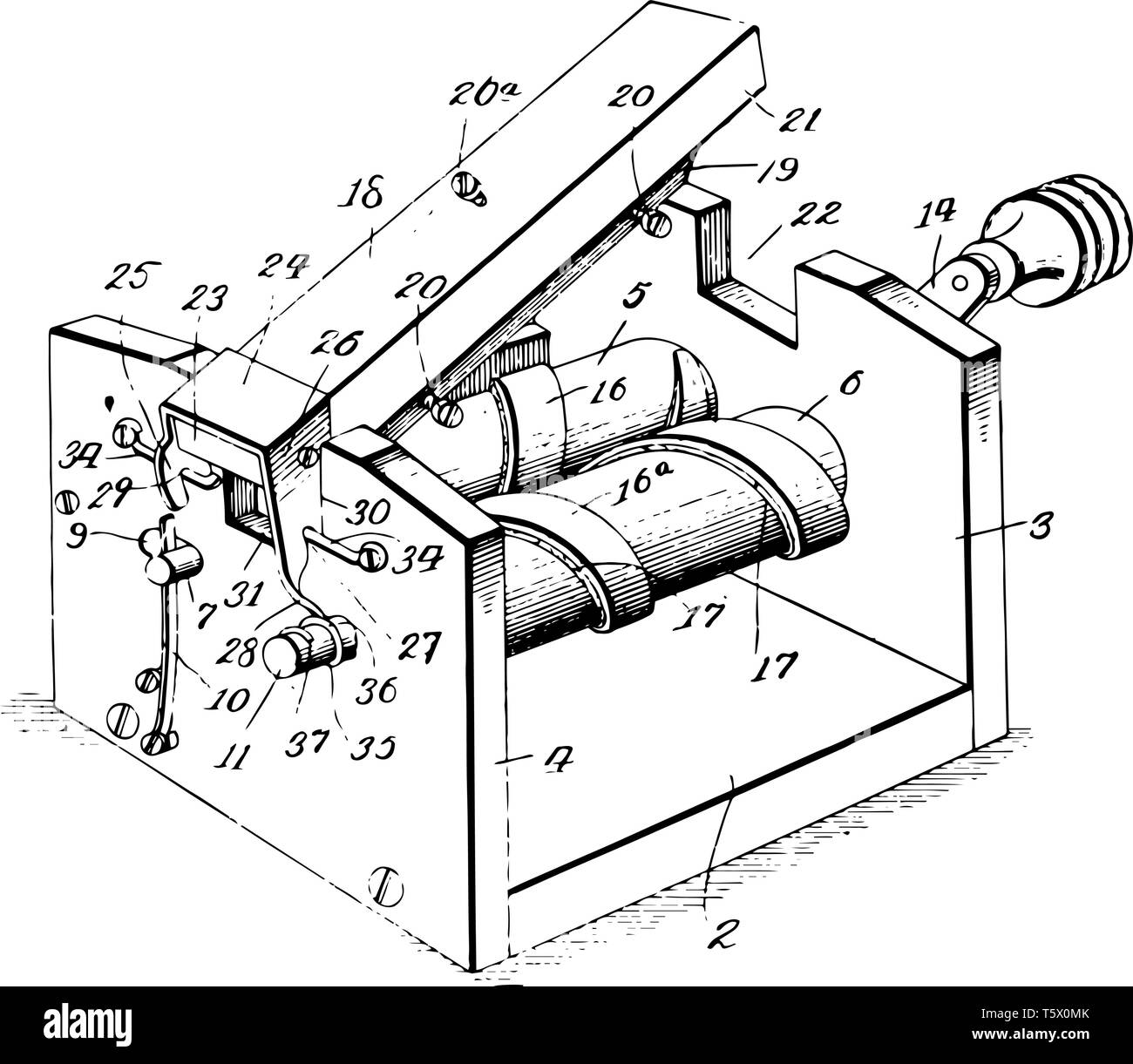 This illustration represents Razor Stropper which is used to sharpen ...