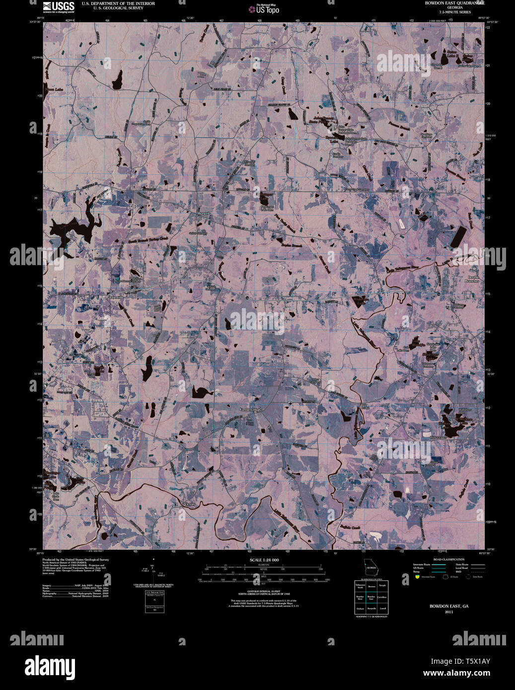 Bowdon map hi-res stock photography and images - Alamy