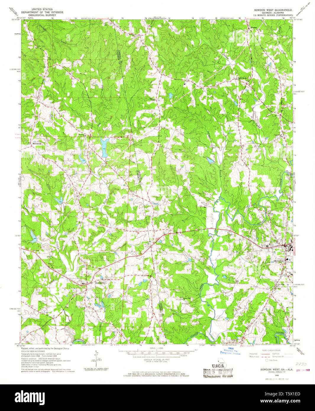 Map of bowdon hi-res stock photography and images - Alamy