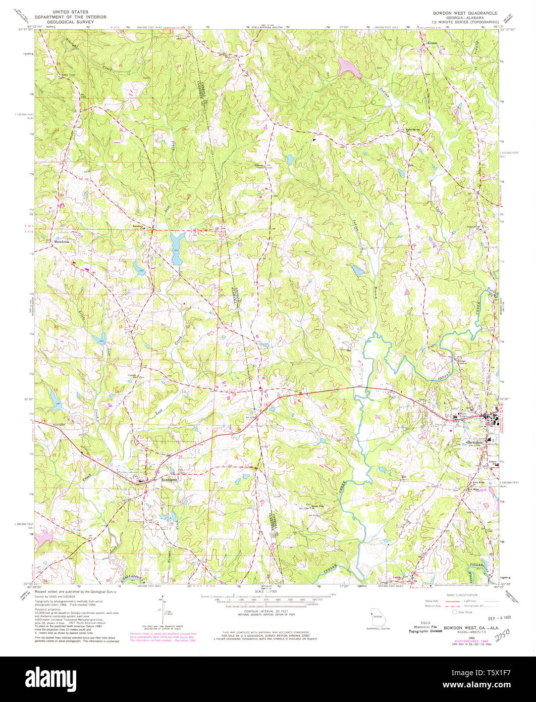 Map of bowdon Cut Out Stock Images & Pictures - Alamy