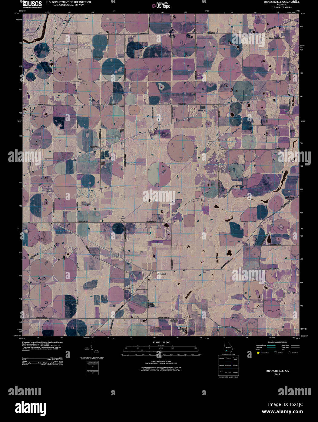 Map of branchville hi-res stock photography and images - Alamy
