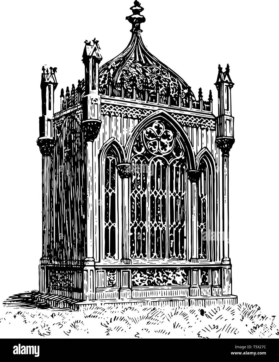 The tomb of 5th President of the United States Mr. James Monroe located ...