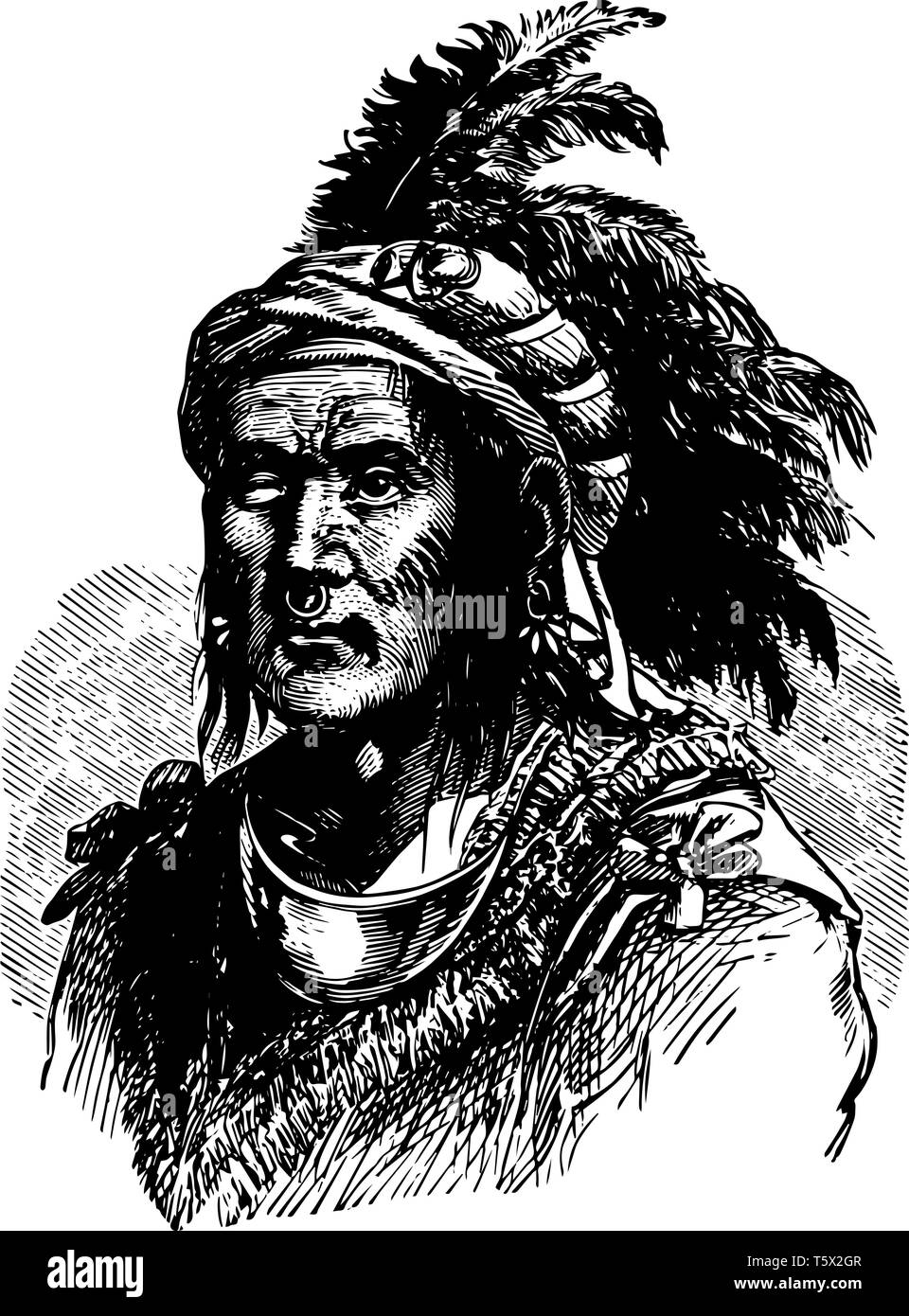 Elkswatawa the Prophet he was a Native American religious and political ...