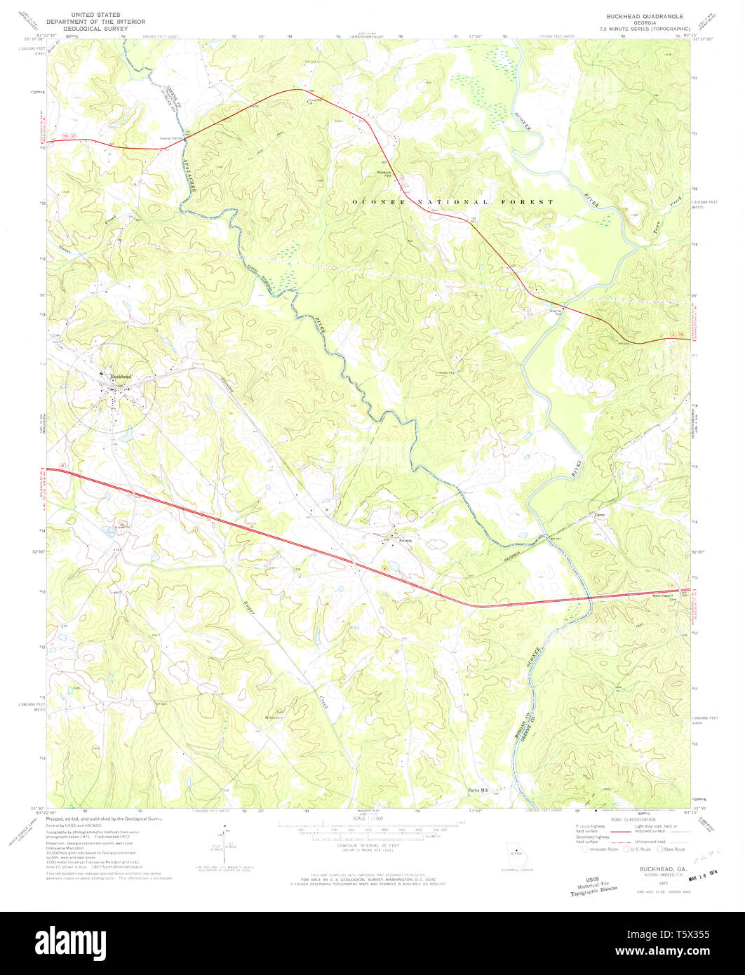 Buckhead georgia Cut Out Stock Images & Pictures - Alamy