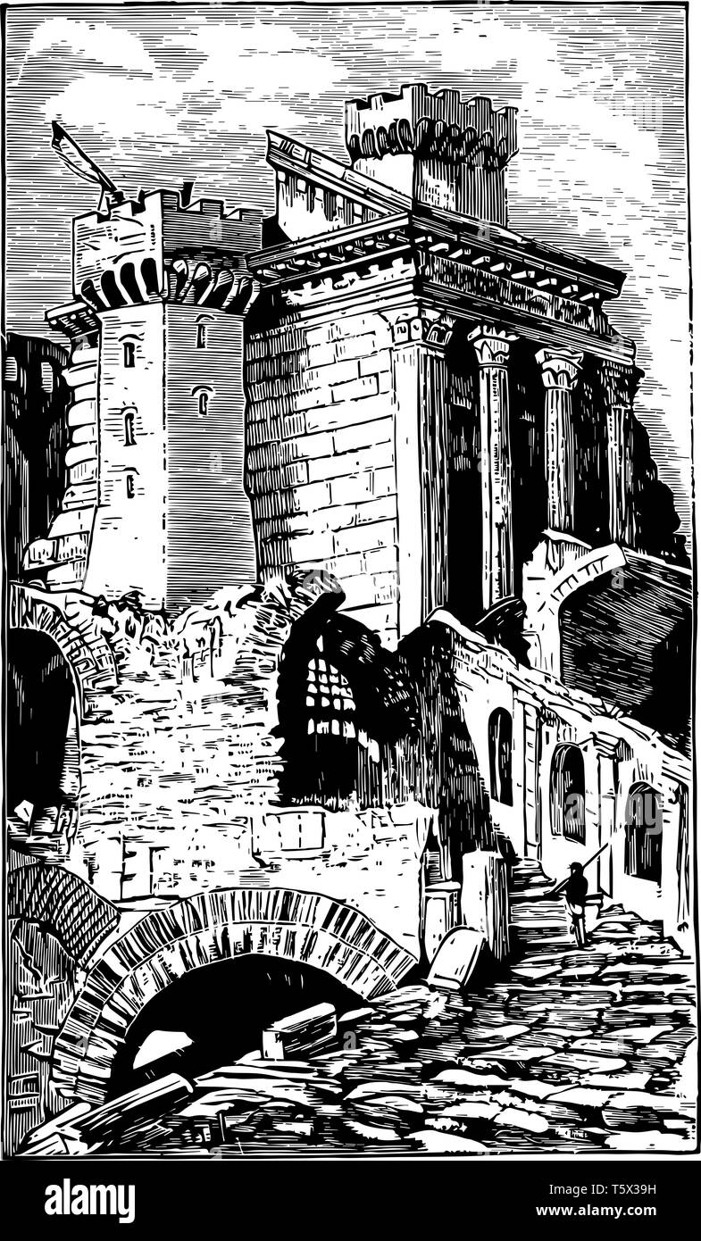 Temple for Sol Invictus The ruins of the temple Aurelian built for Sol ...