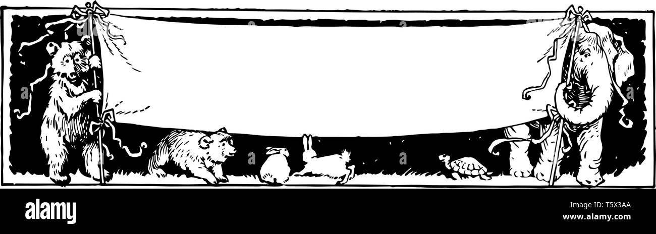 Elephant and bear line Stock Vector Images - Alamy