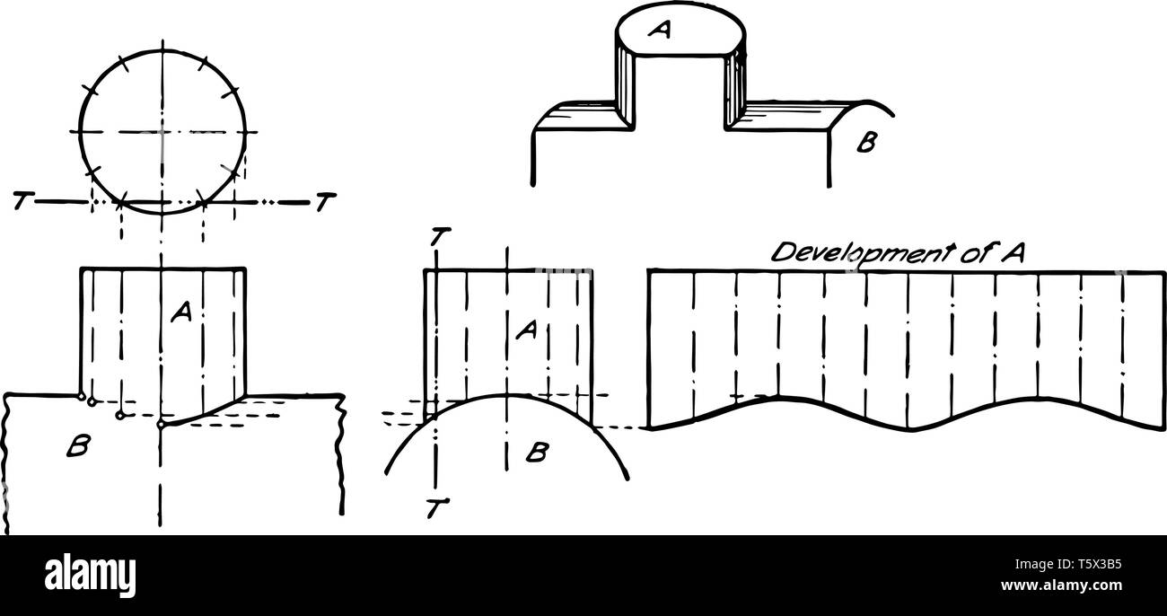 Angles intersection Stock Vector Images - Alamy