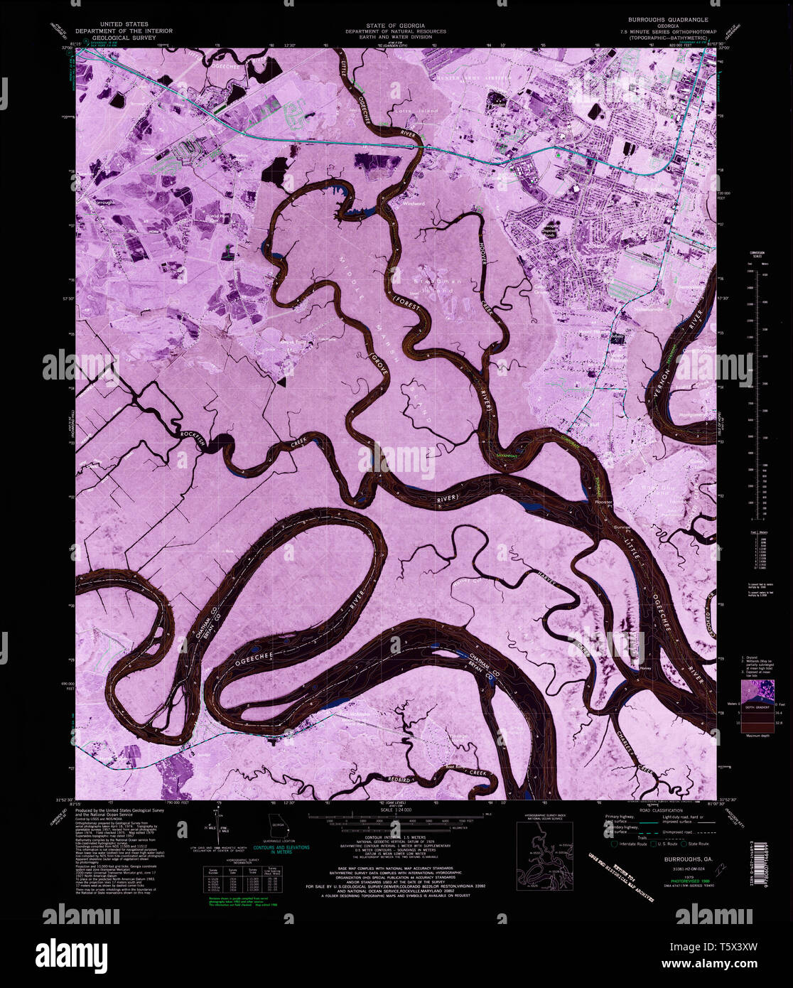 Burroughs map hi-res stock photography and images - Alamy