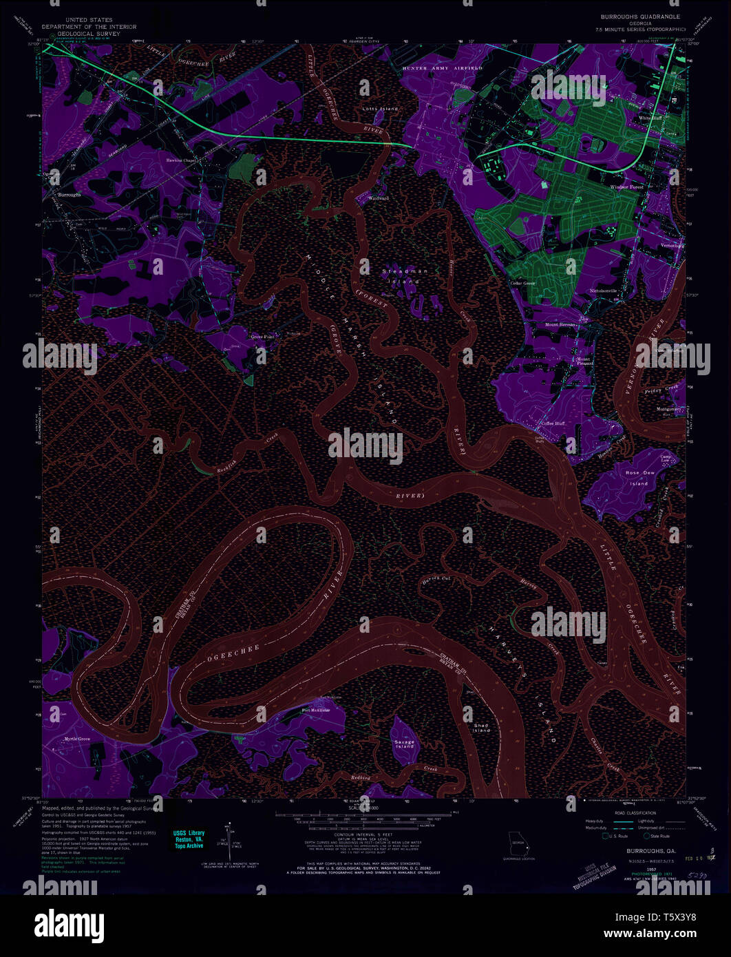 Burroughs map hi-res stock photography and images - Alamy