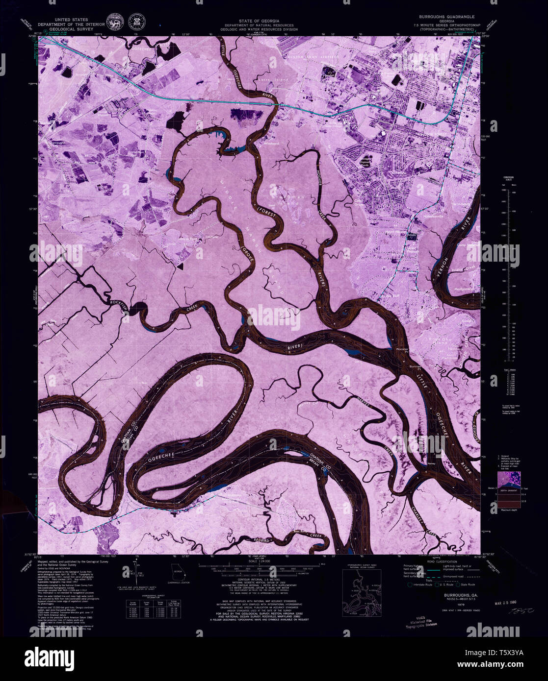 Burroughs map hi-res stock photography and images - Alamy