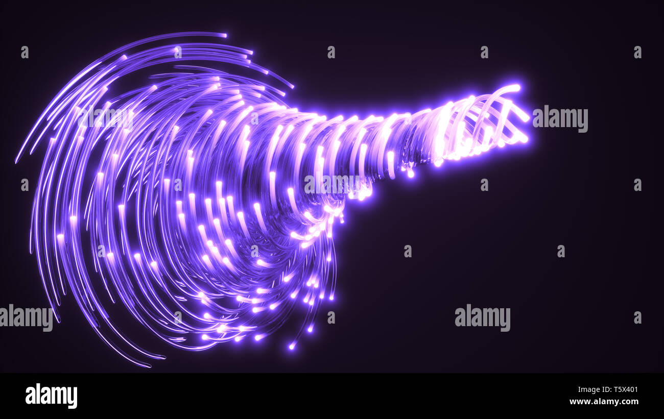 Fiber optic strings hi-res stock photography and images - Alamy
