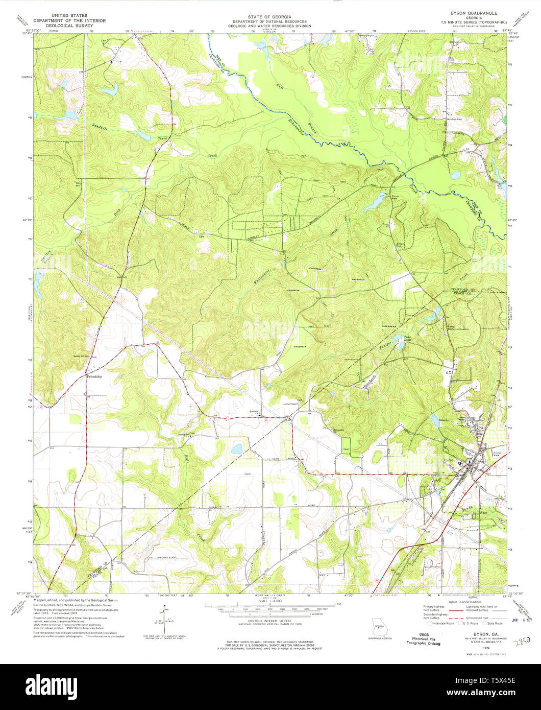 Map of byron Cut Out Stock Images & Pictures - Alamy