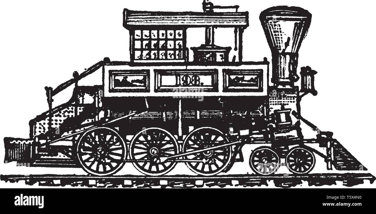 Early Locomotive was imported from England in 1829 and the first trial ...