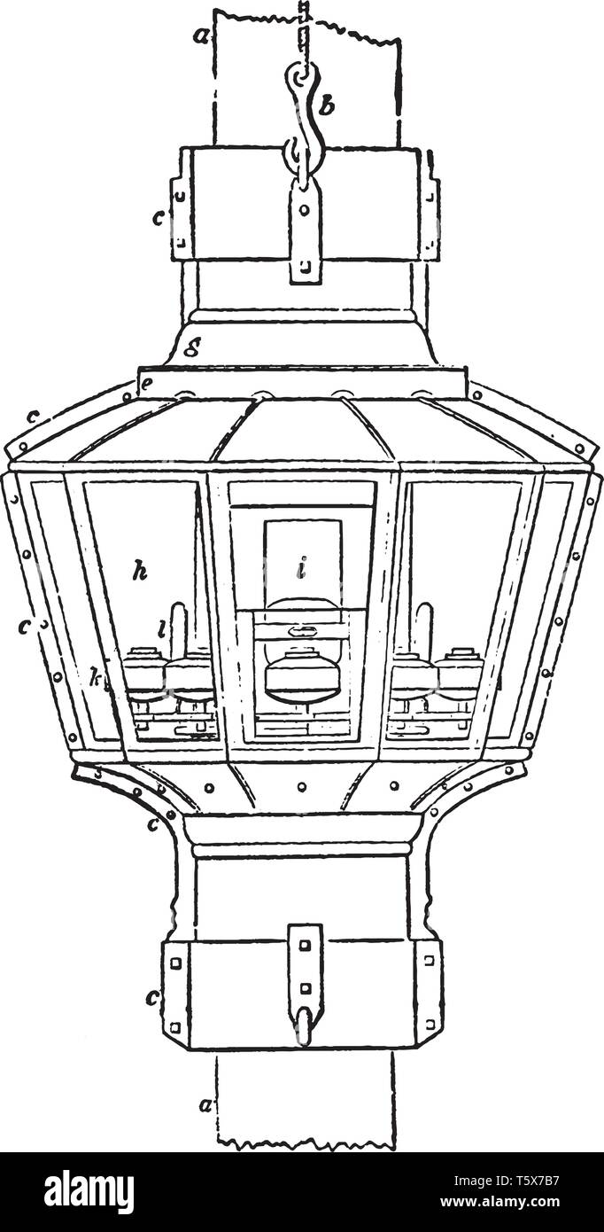 Floating Lights proposed to employ a number of sets of dioptric ...