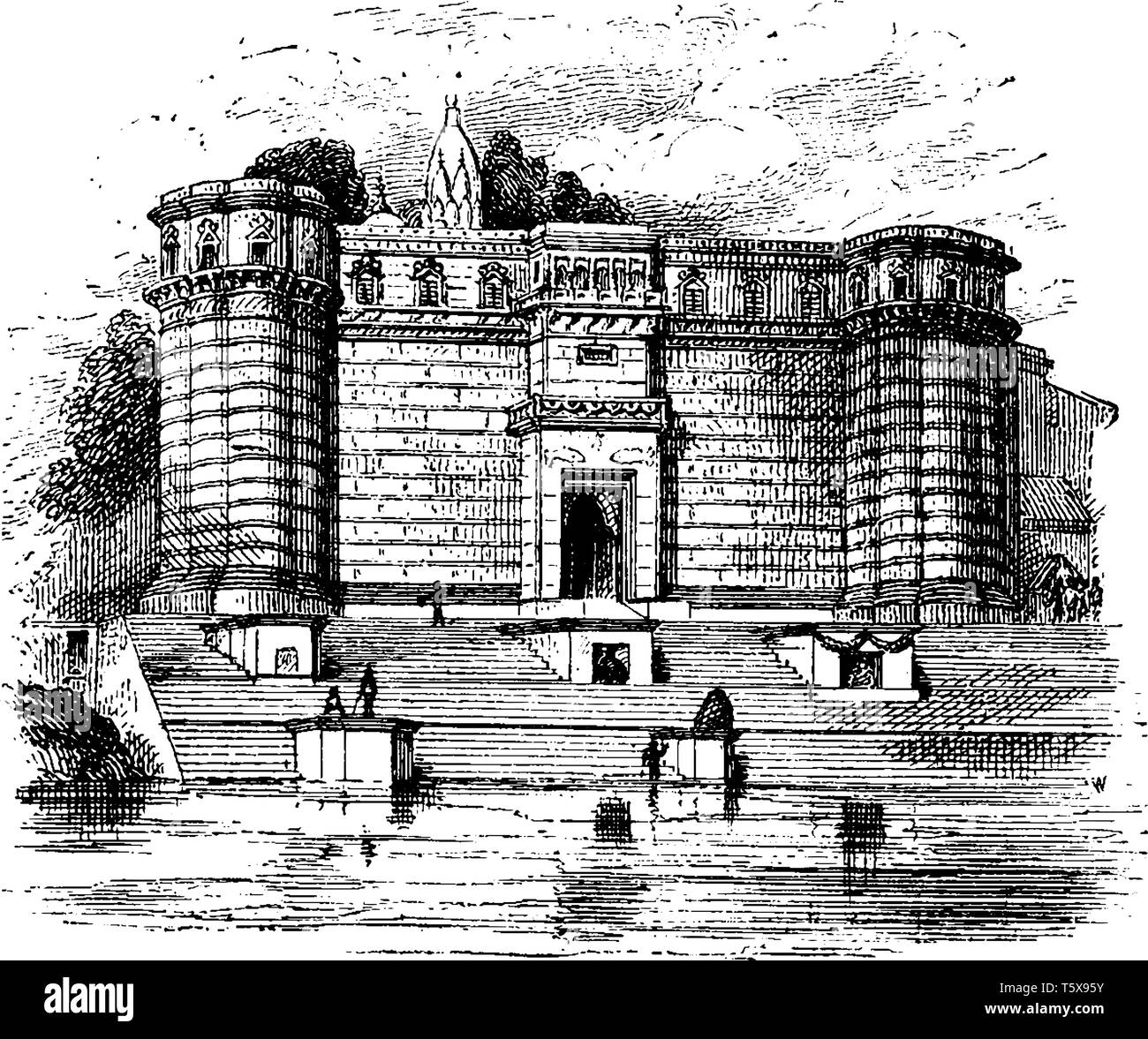 Ghoosla Ghat in Benares especially along the Ganges the most important ...