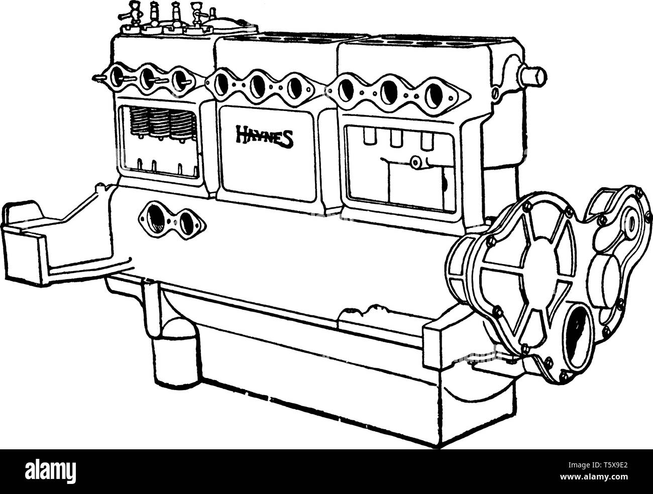 Crankcase Stock Vector Images - Alamy