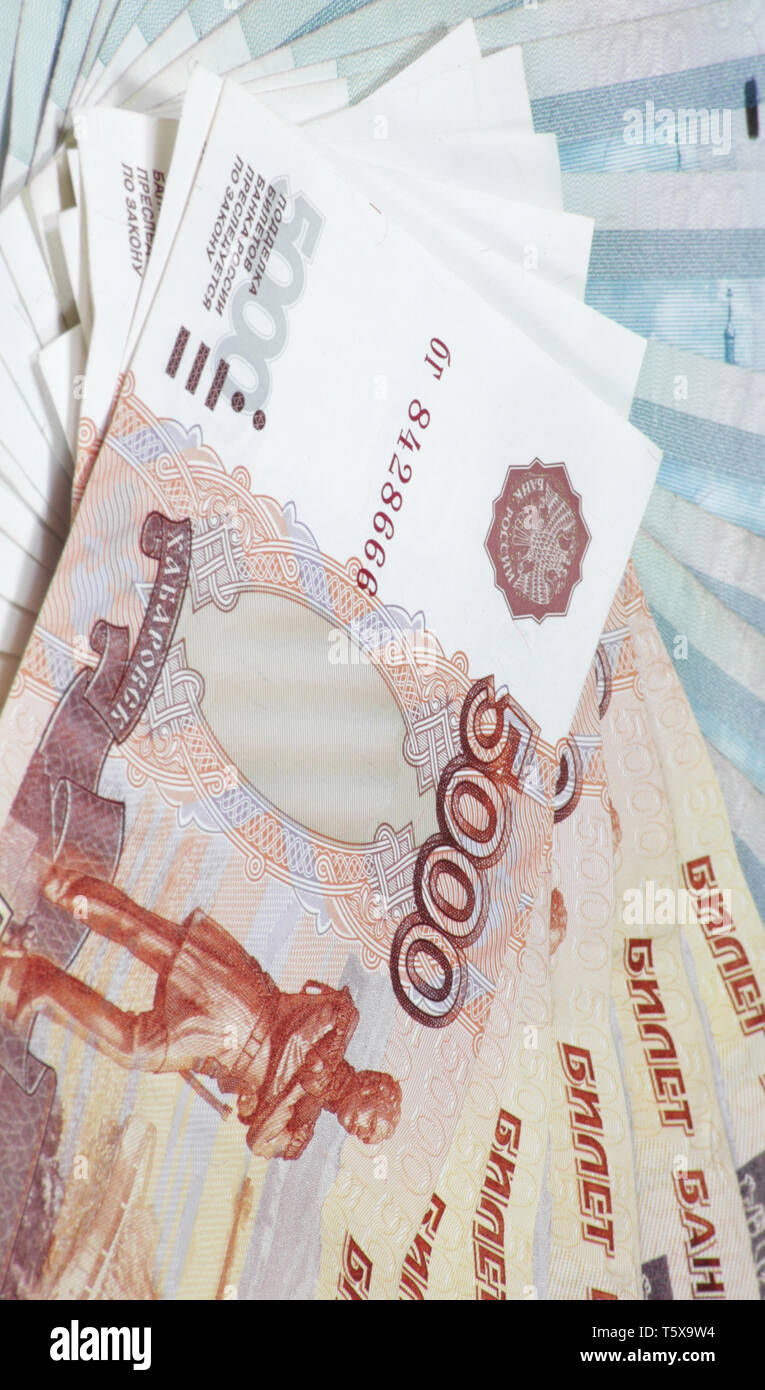 stack of many bond 5000, 1000 Stock Photo - Alamy