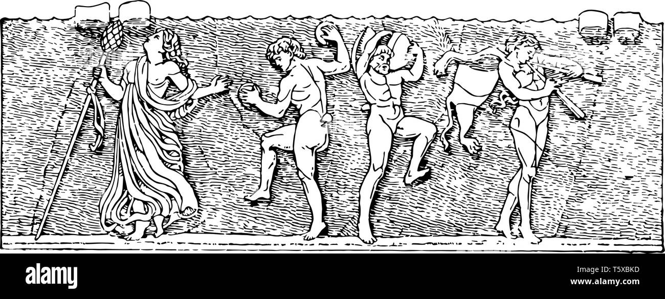 Bacchic is the Dance and based on various ecstatic elements It is ...