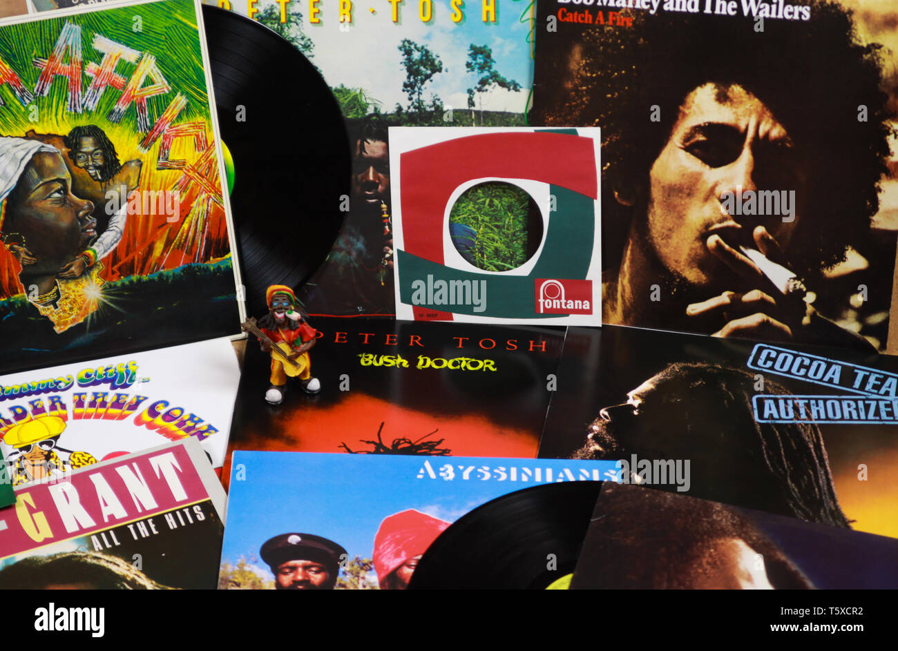 Reggae vinyl hi-res stock photography and images - Alamy