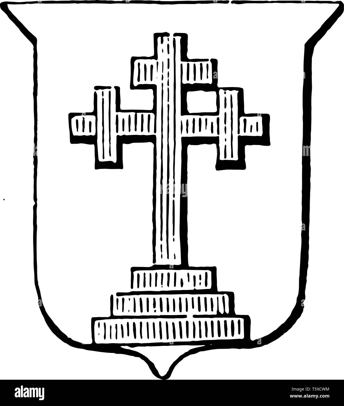 Cross Crosslet on Grieces have crosses are sometimes placed, vintage ...