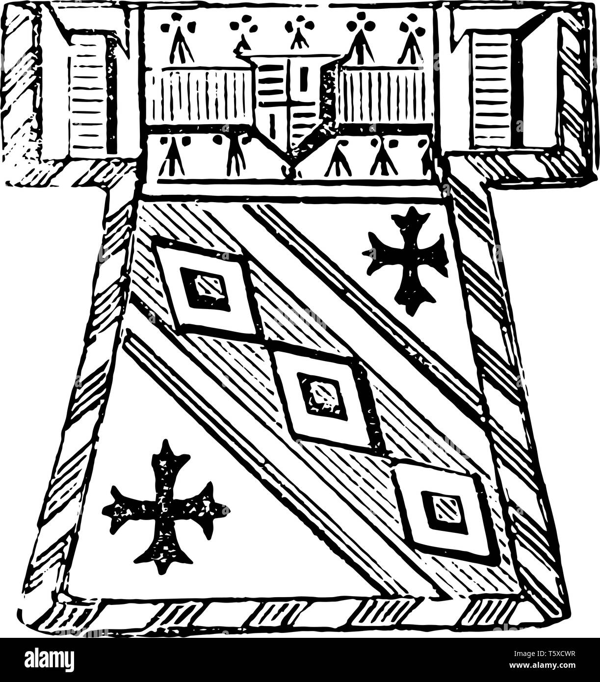 Coat Armour has a loose garment worn over the armour of a knight ...