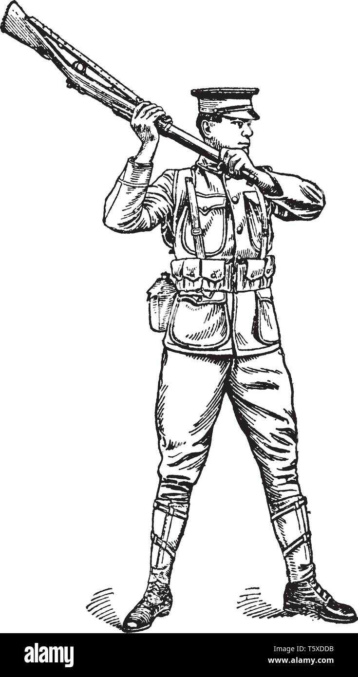 Rifle engraving Stock Vector Images - Alamy