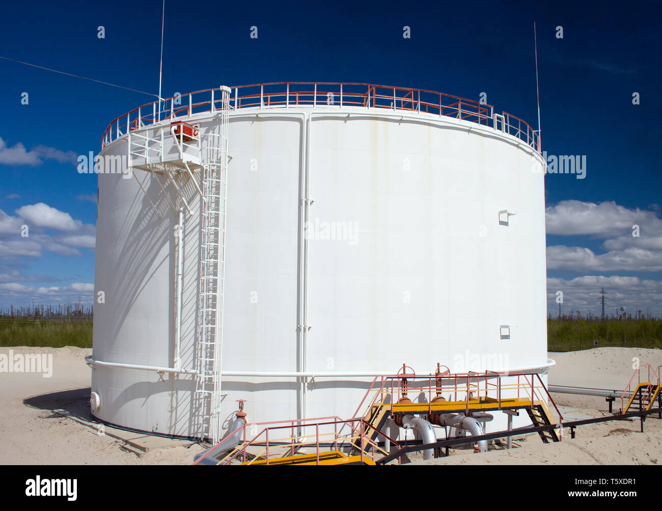 Oil and gas industry. Work of oil pump jack on a oil field. Oil ...