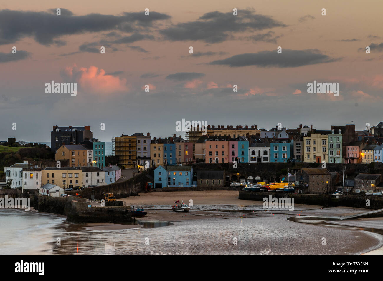 Goscar rock tenby hi-res stock photography and images - Alamy