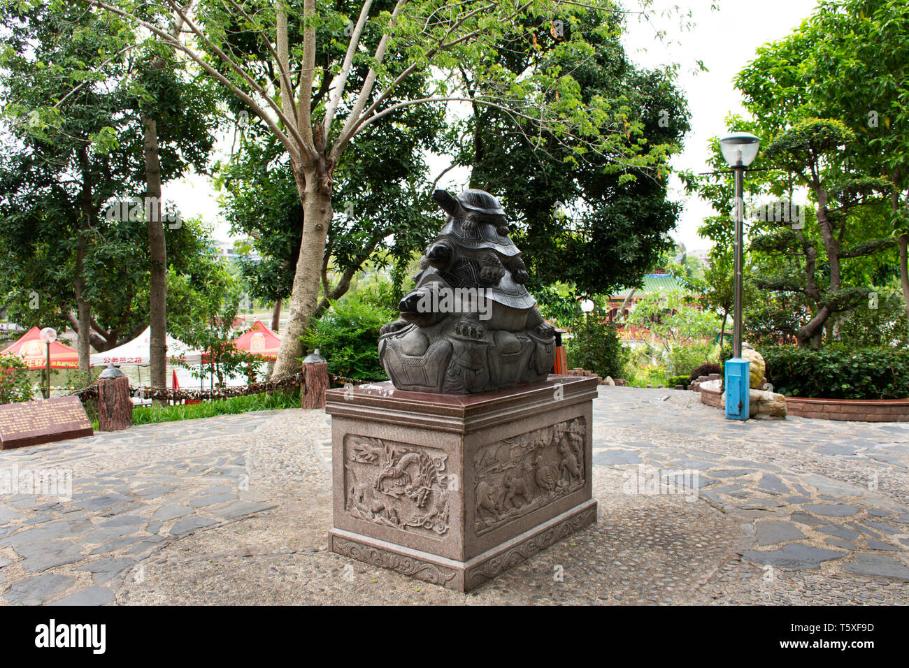 Tortoise or turtle statue for chinese people and foreigner travelers ...