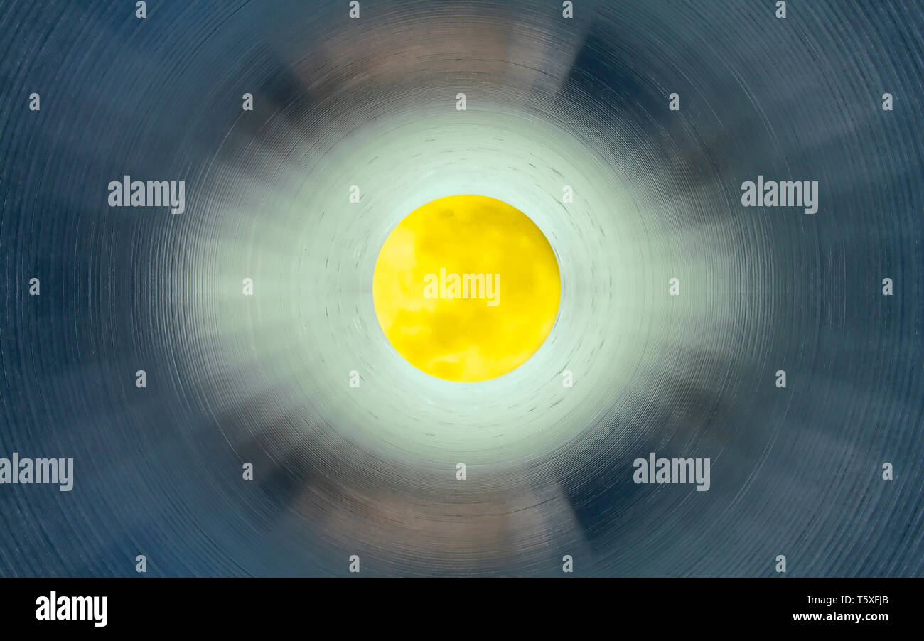 Inside the gas pipeline. Light in the end of a tunnel Stock Photo - Alamy