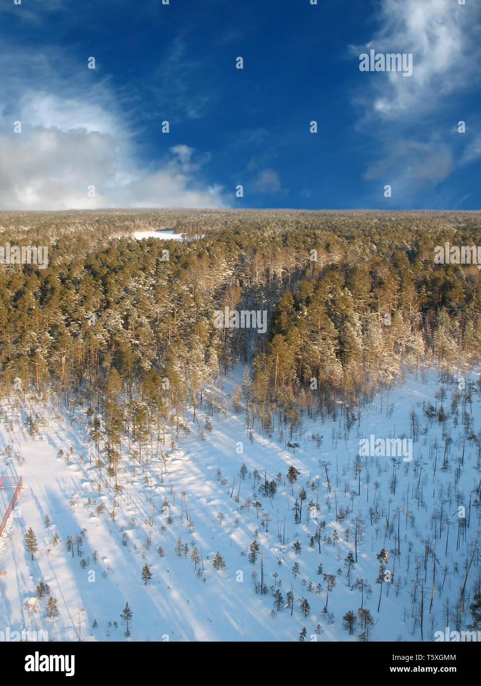 Siberia taiga aerial hi-res stock photography and images - Alamy