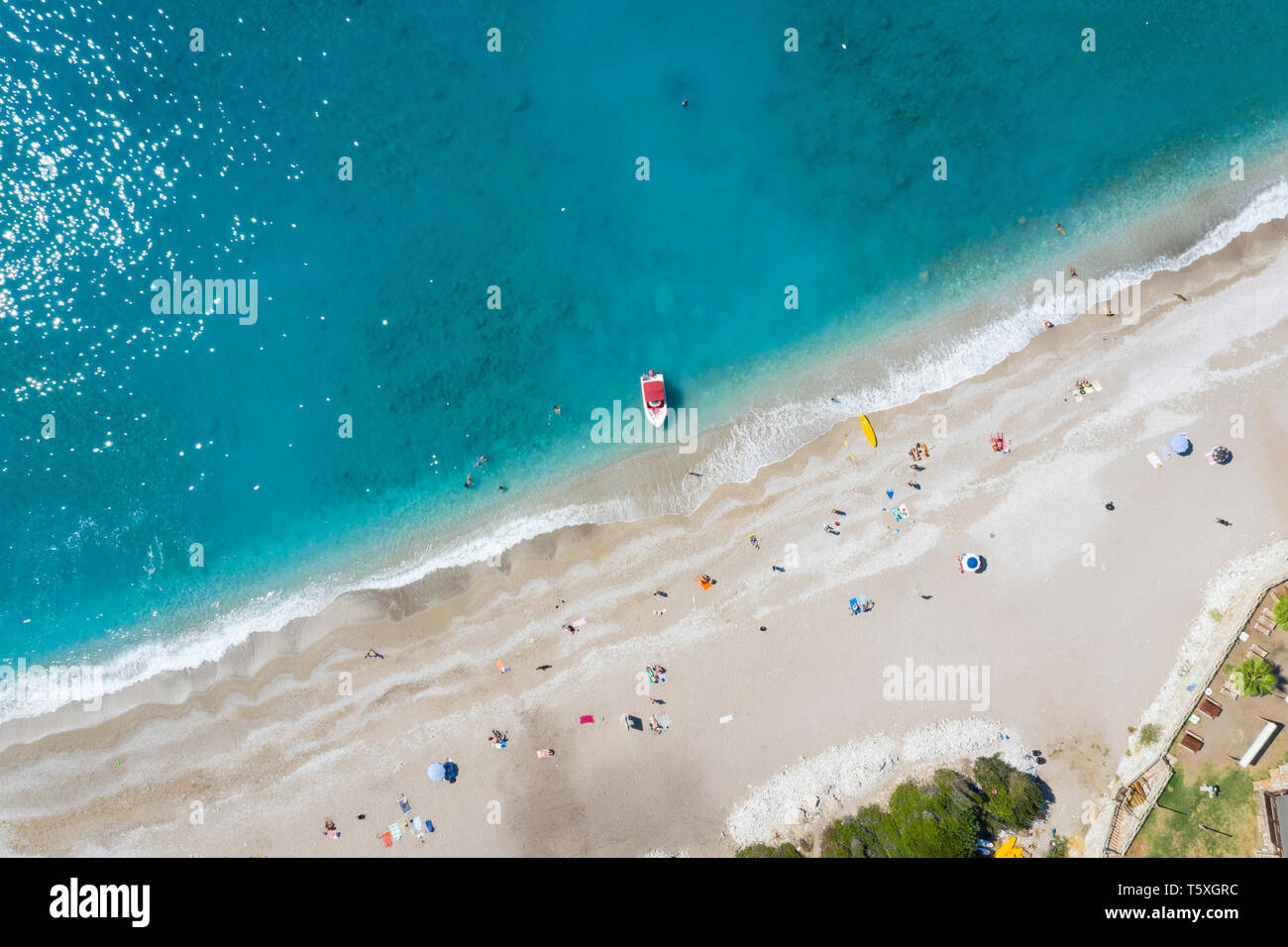 Turkey, Fethiye, Kabak Beach Stock Photo - Alamy