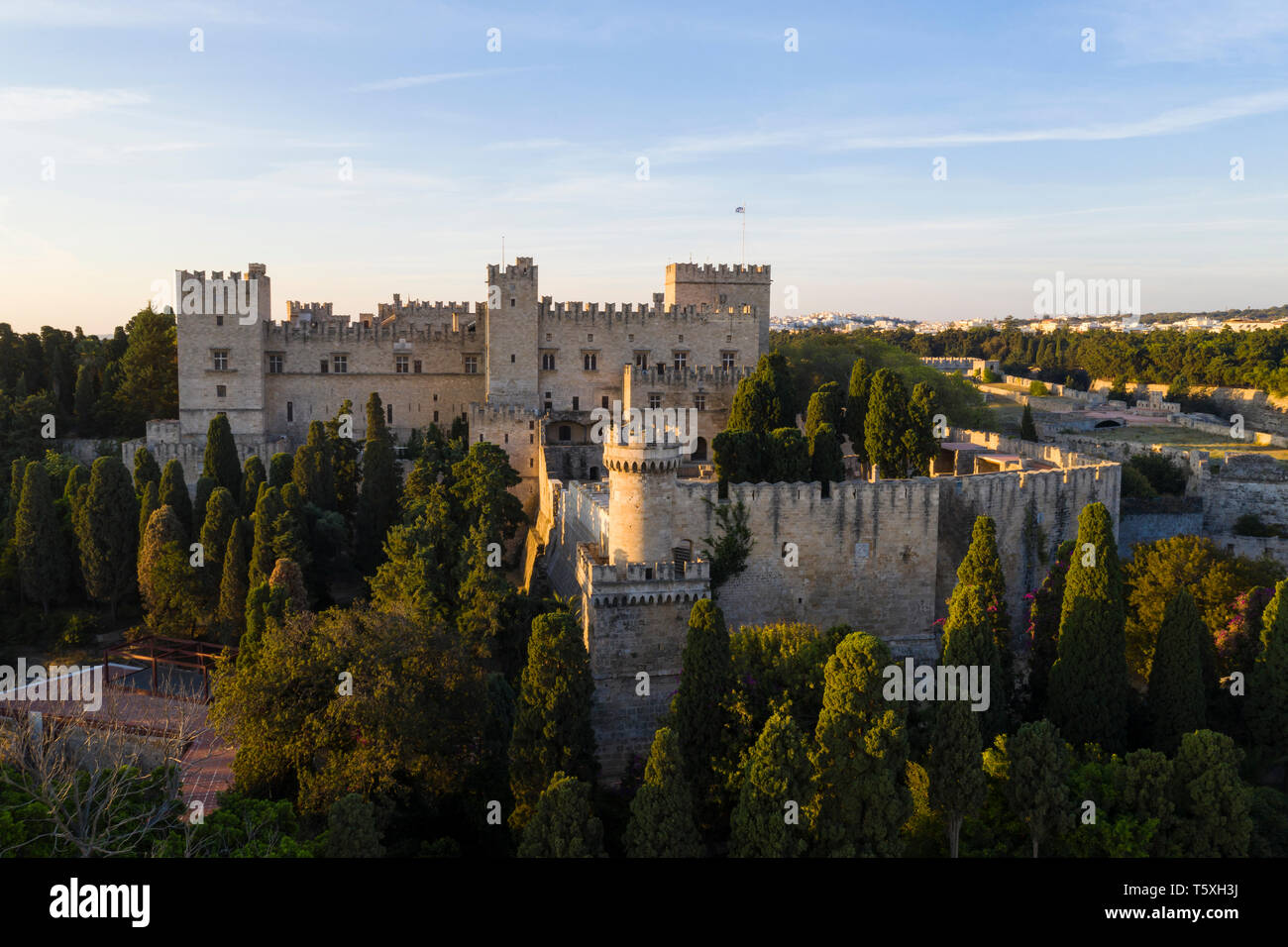 Palace of the Grand Master of the Knights, Rhodes Town, Greece Stock ...