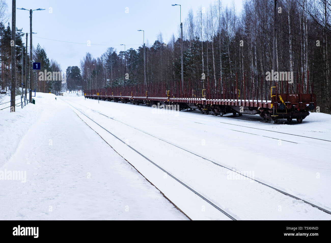 Logging Train High Resolution Stock Photography and Images - Alamy