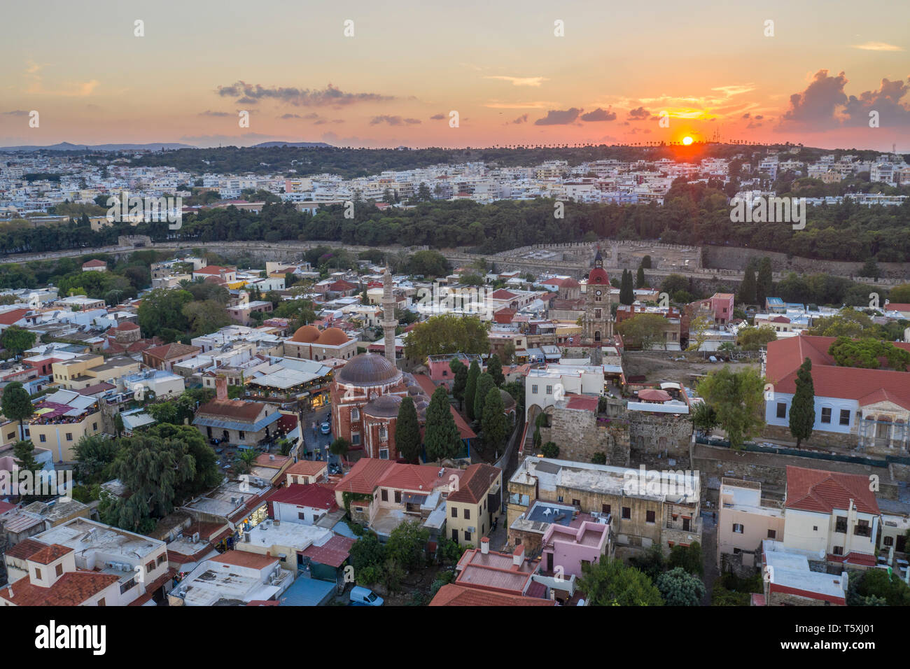 Rhodes town hi-res stock photography and images - Alamy