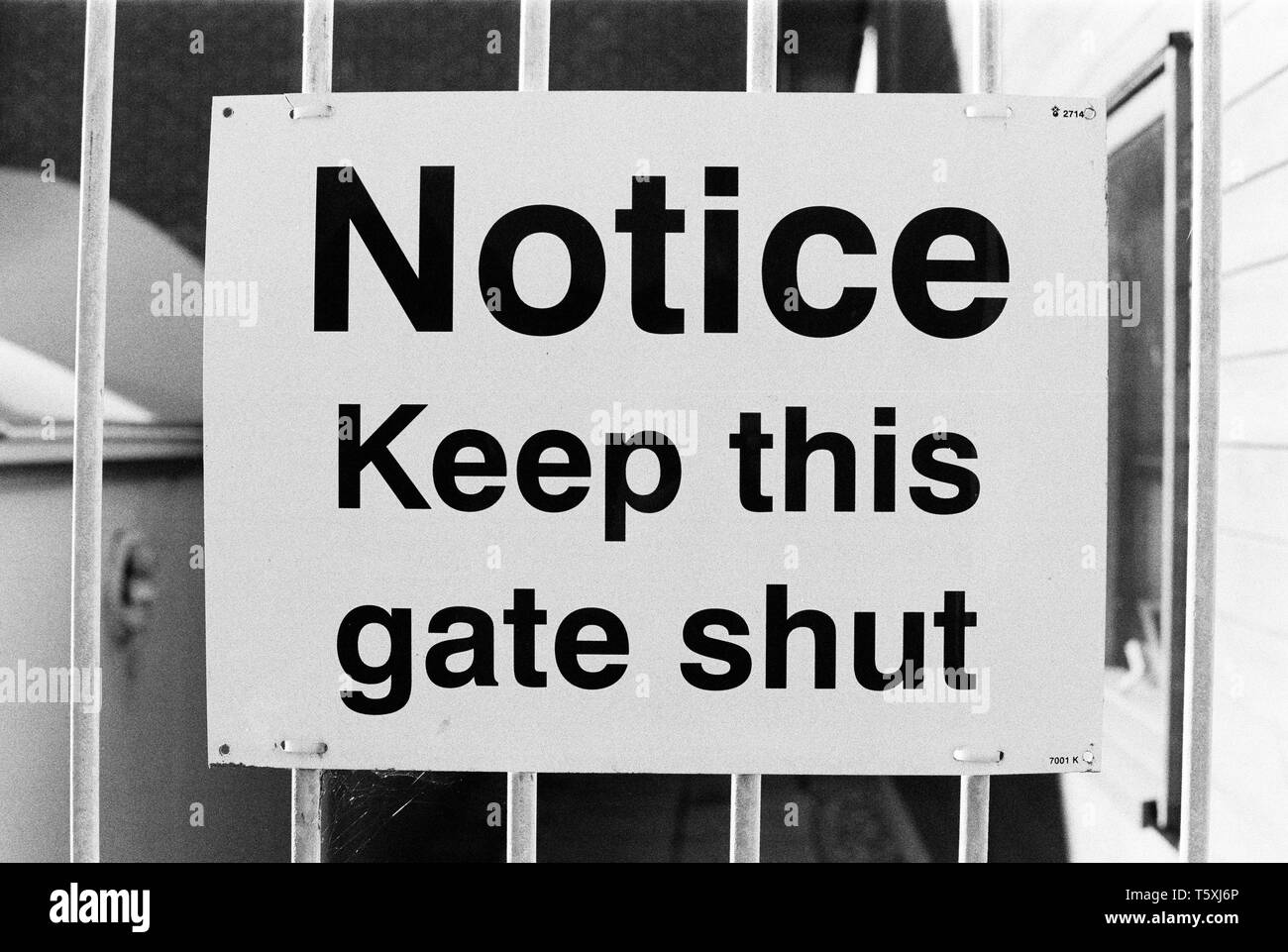 Fire Exit sign, Winchester, Hampshire, England, United Kingdom Stock ...