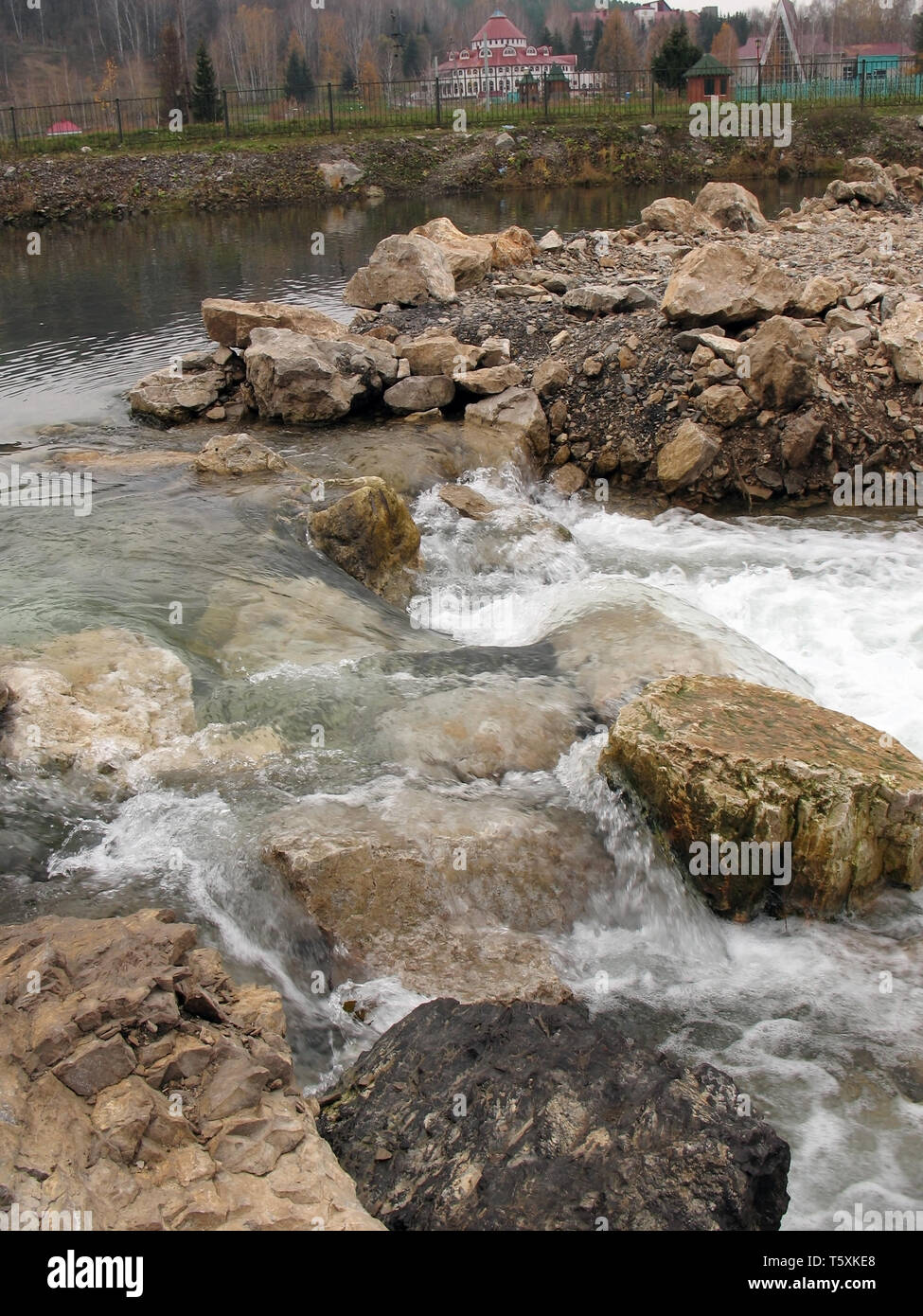 River channel smooth surface hi-res stock photography and images - Alamy