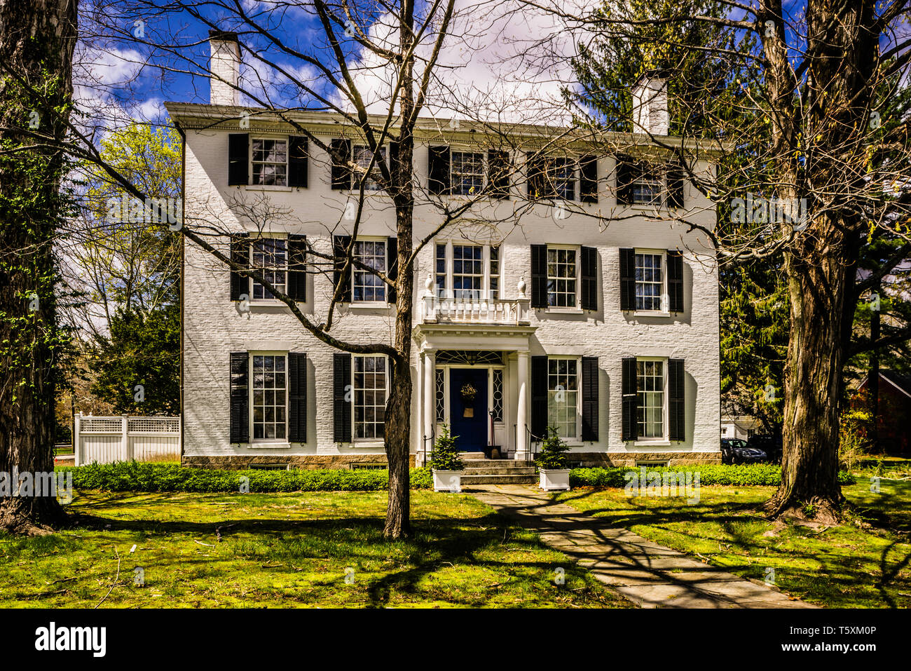 House Thompson Hill Historic District Thompson, Connecticut, USA Stock ...