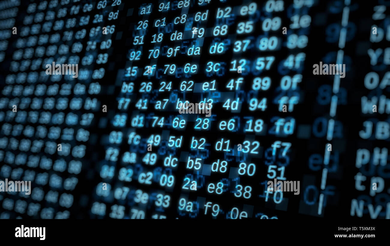 Hexadecimal hi-res stock photography and images - Alamy