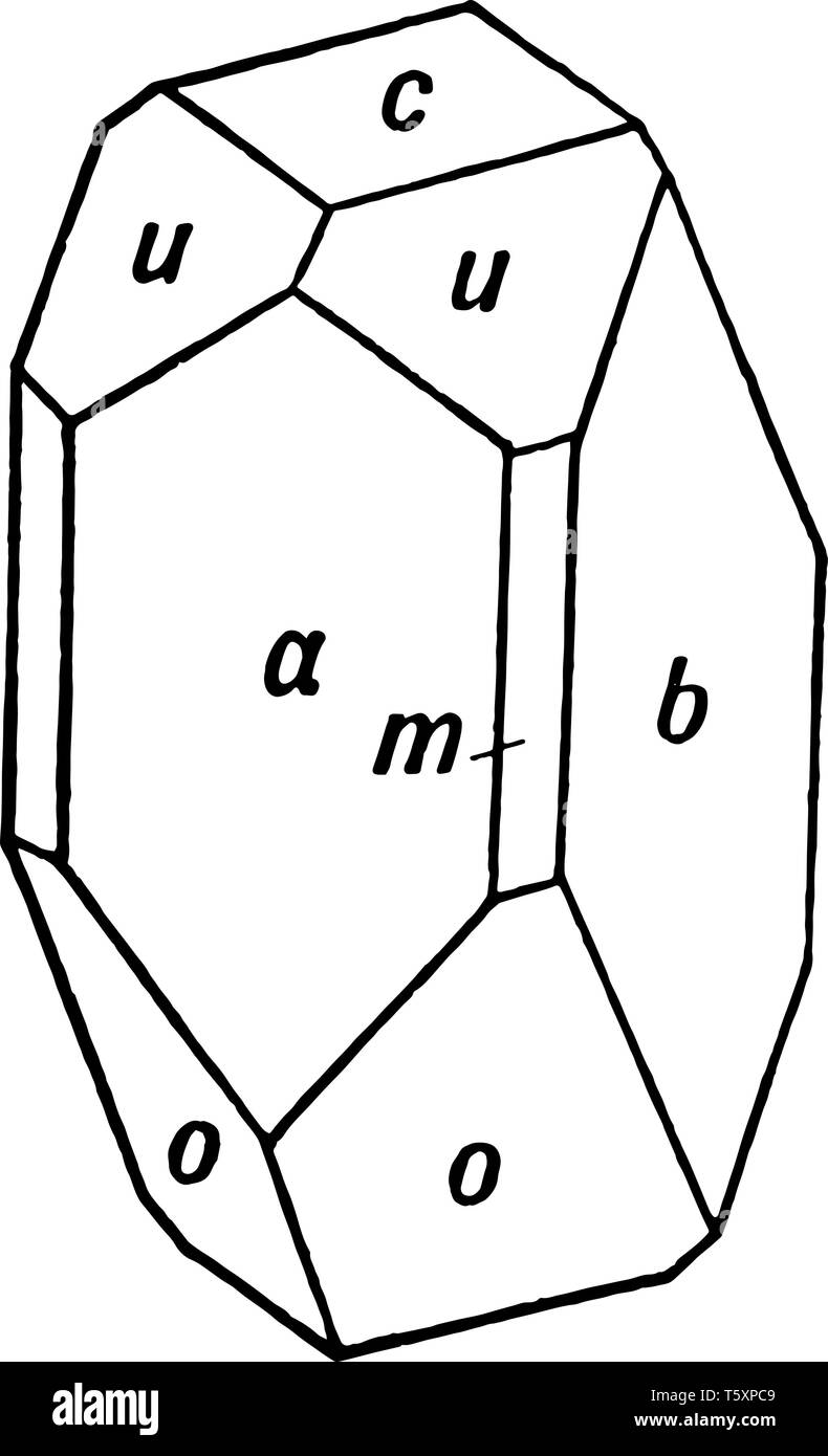 This diagram represents Calcium Magnesium Metasilicate, vintage line ...