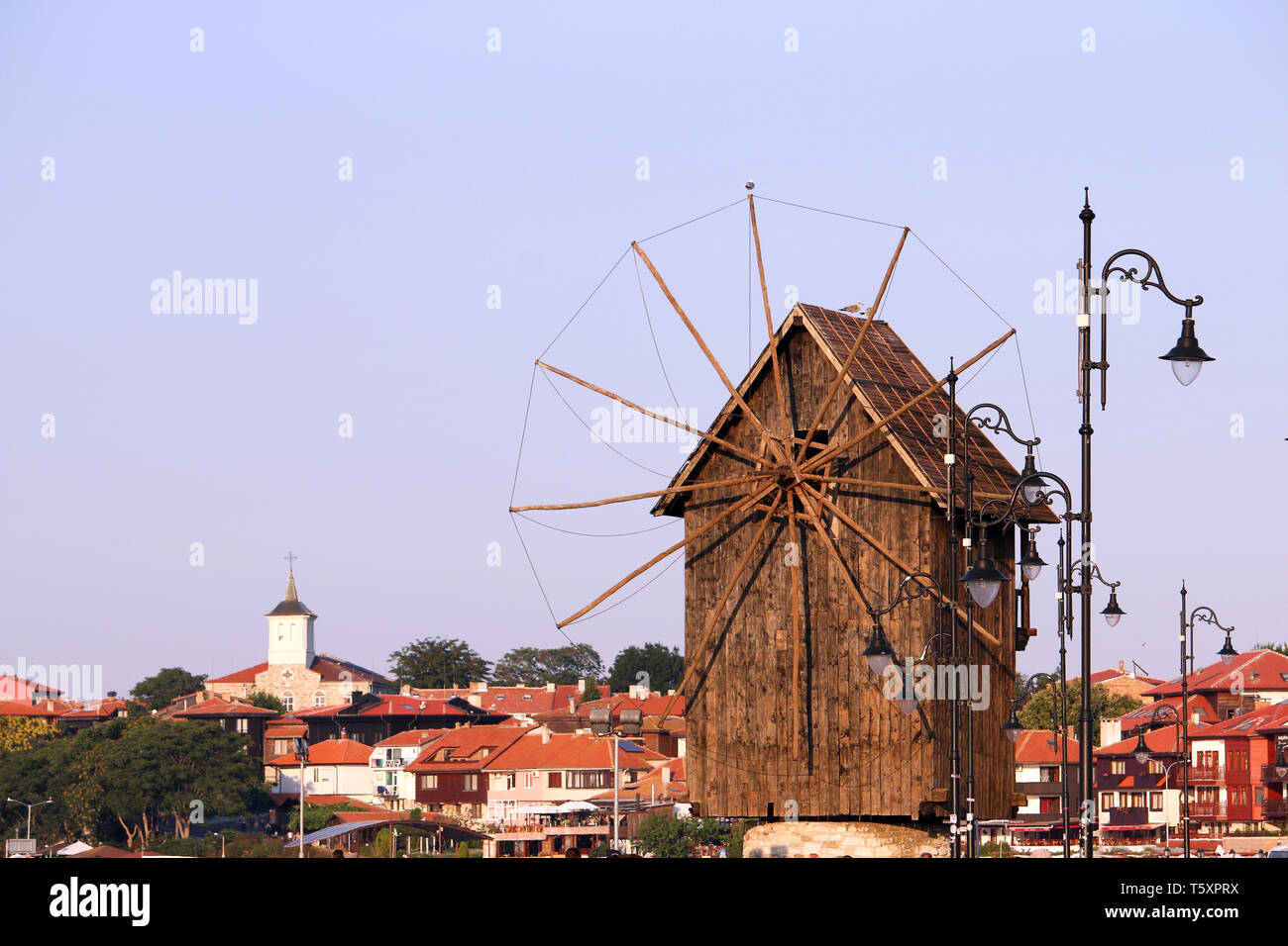 Nessebar windmill hi-res stock photography and images - Alamy