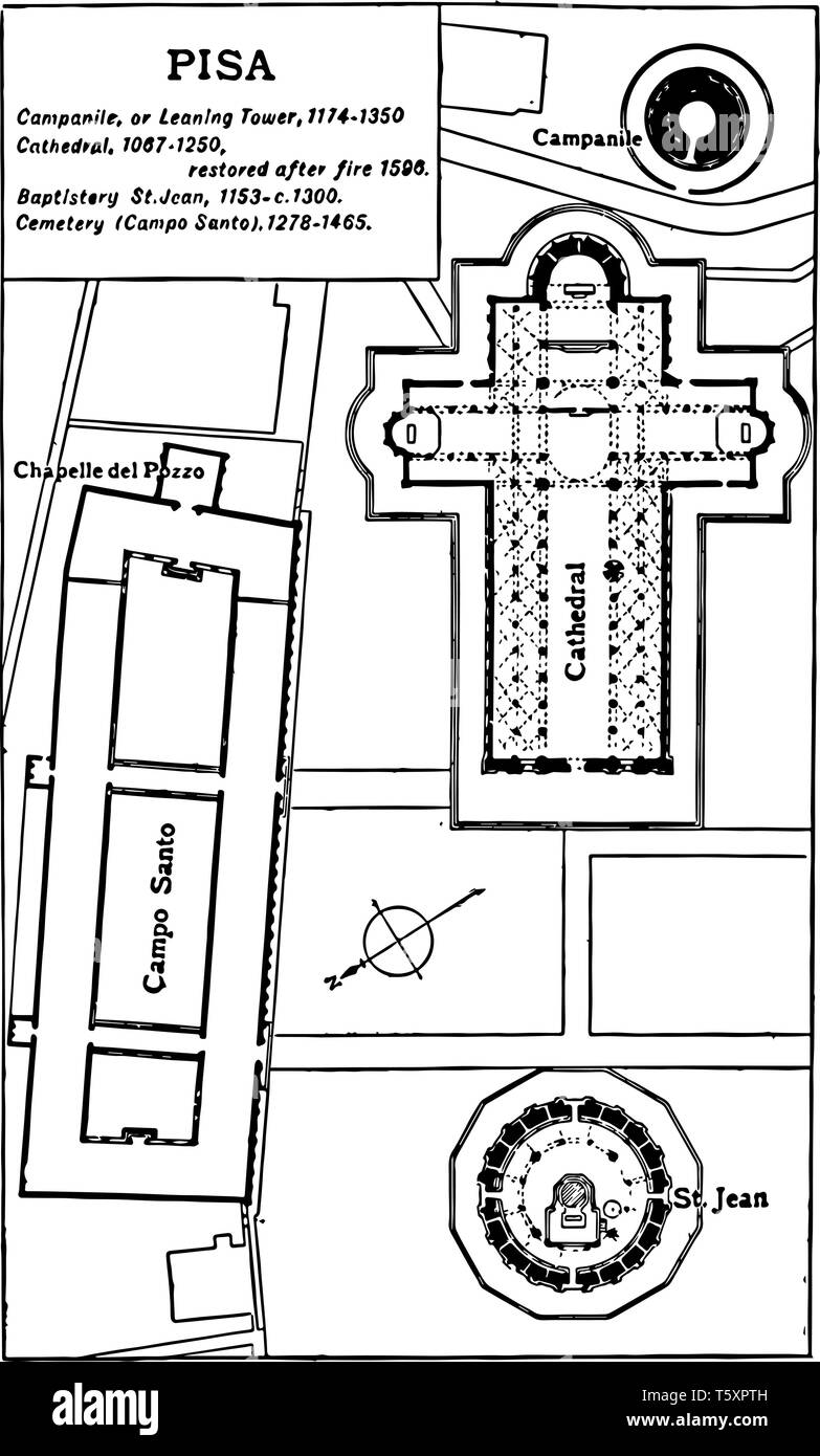 Plan of the Campanile de Pisa 1068 1509 This is the plan of the ...