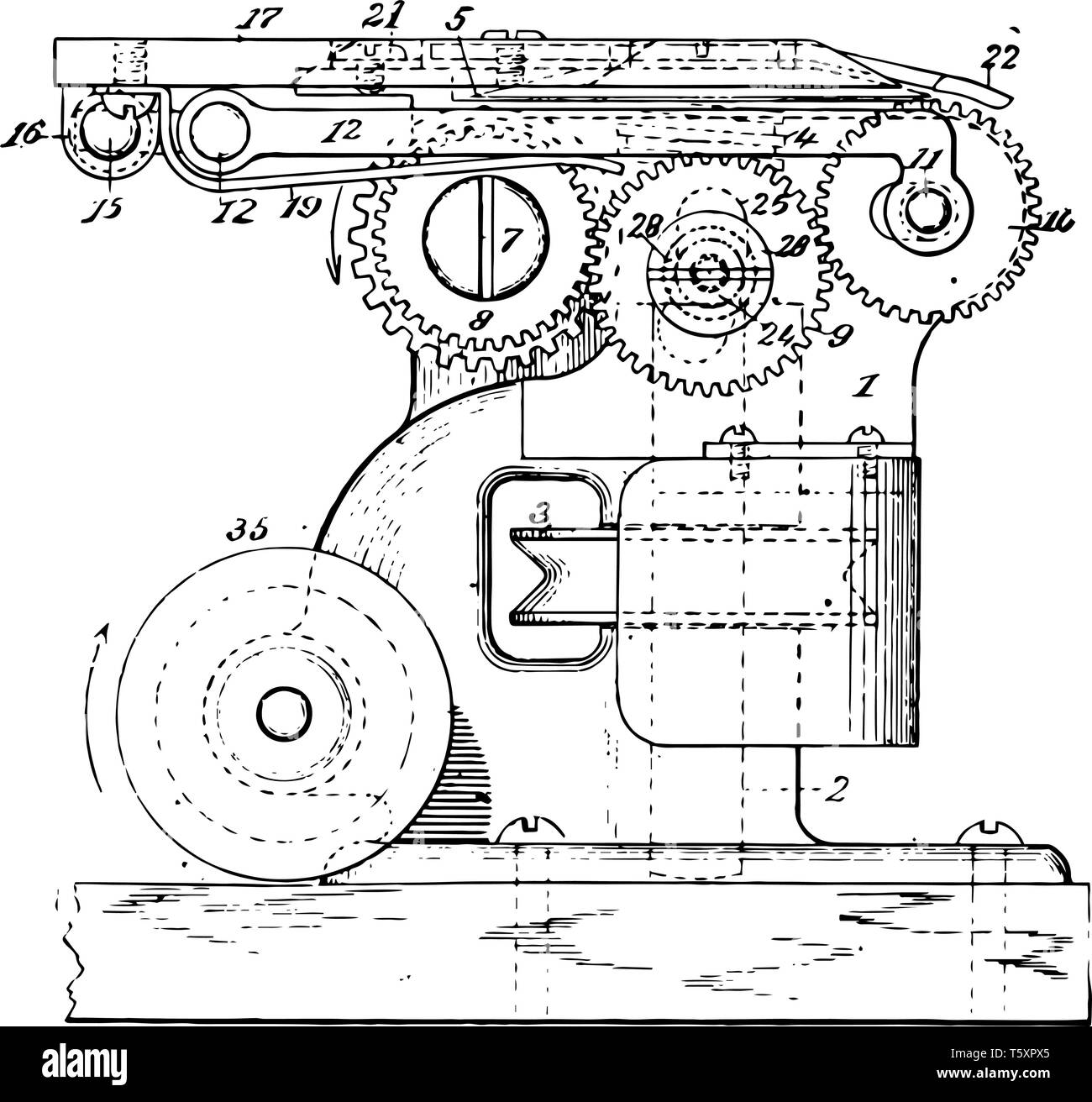 Skiving Stock Vector Images - Alamy