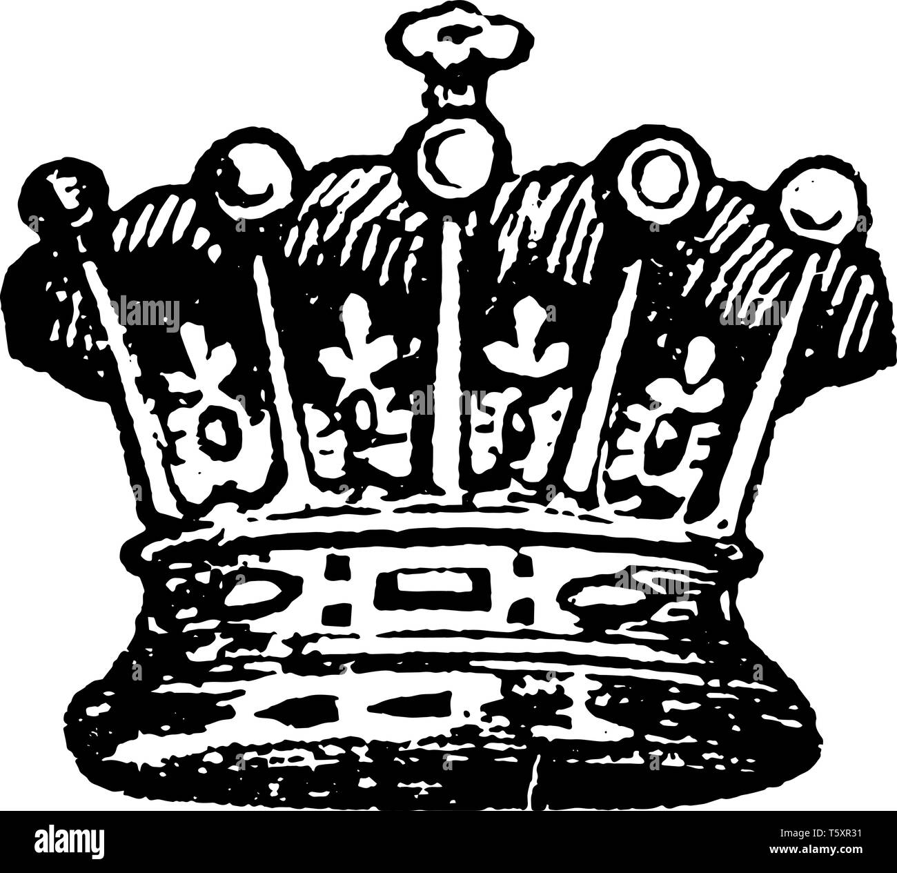 Earl Coronet from a tiara in that a coronet completely encircles the ...