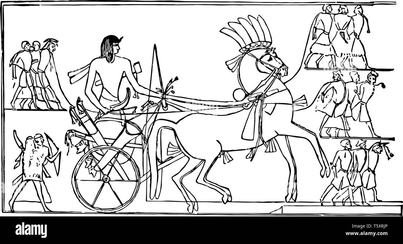 Ramesses ii illustration Stock Vector Images - Alamy