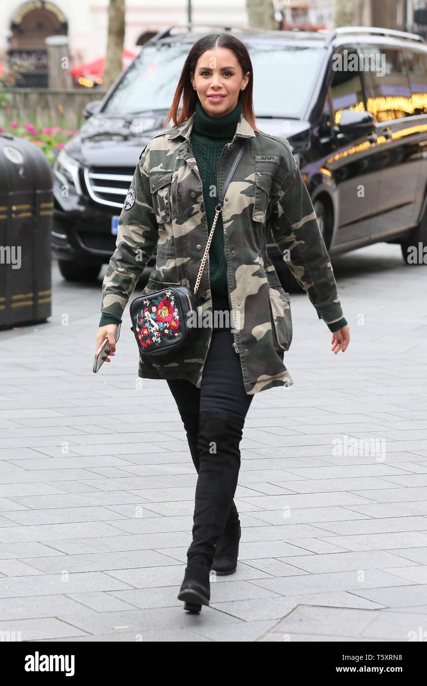 Shanie Ryan seen arriving at Global studios Featuring: Shanie Ryan ...