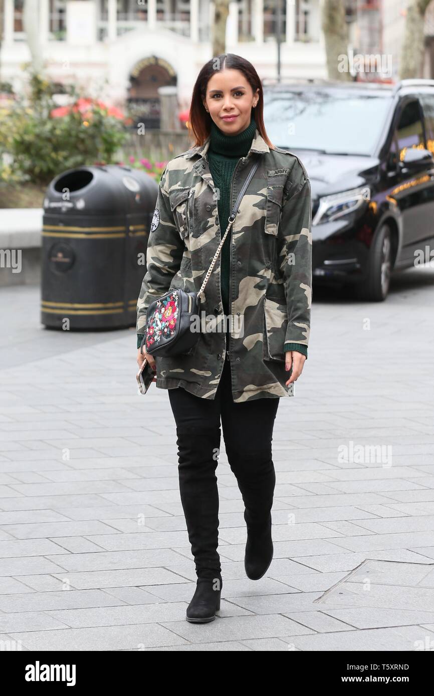 Shanie Ryan seen arriving at Global studios Featuring: Shanie Ryan ...