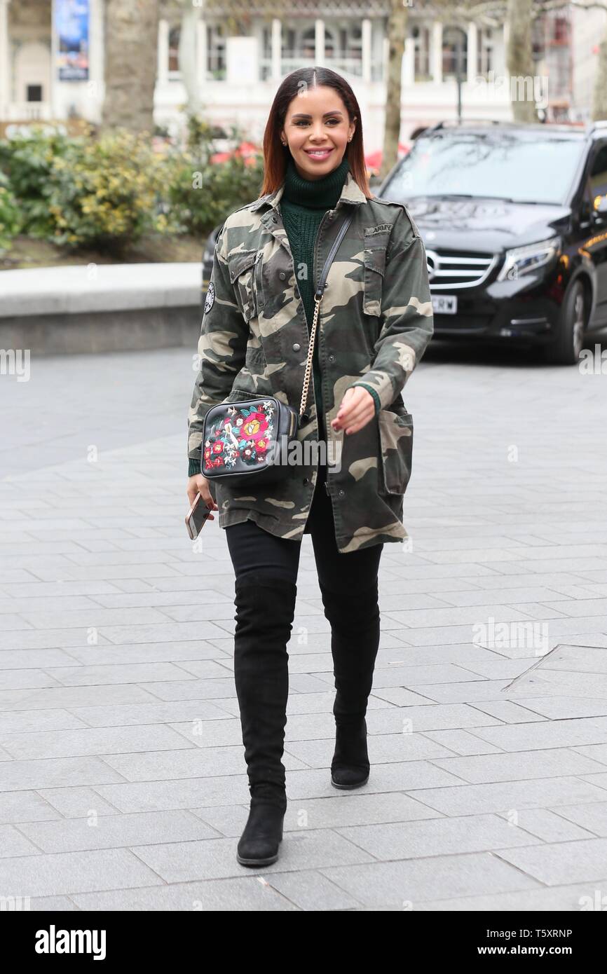 Shanie Ryan seen arriving at Global studios Featuring: Shanie Ryan ...