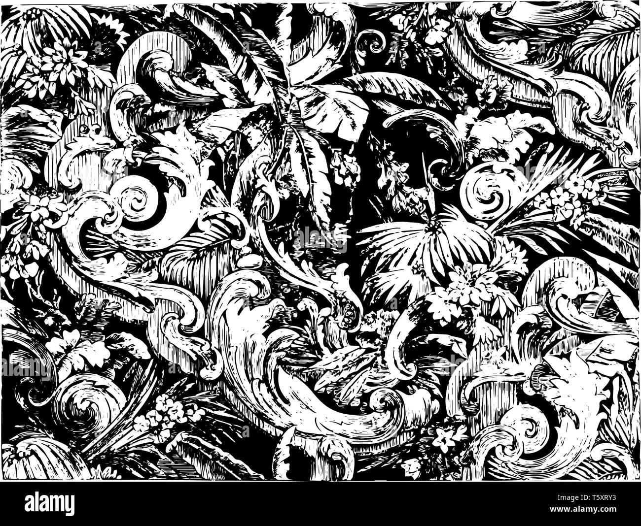 Velvet rug Stock Vector Images - Alamy