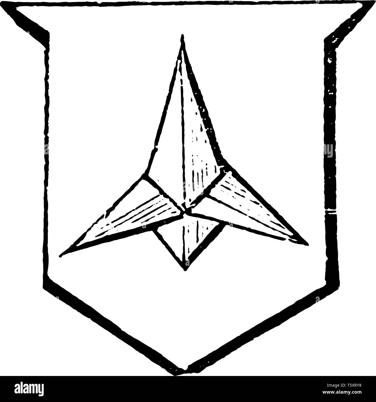 Caltrop is an iron instrument made to annoy an enemy's cavalry, vintage ...